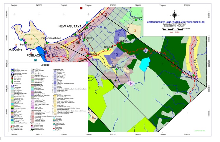 Palawan Lot For Sale: Land Use Plan