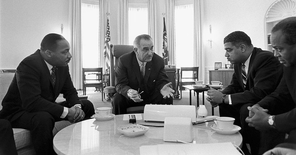 JFK + 50: LBJ SEEKS TO MEASURE UP TO JFK'S STANDARD