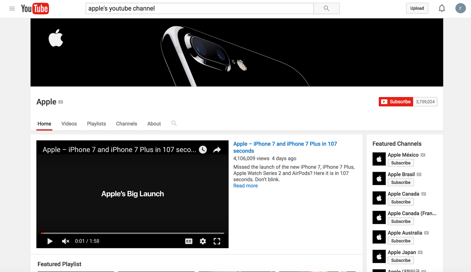 Apple Inc. : Ch. 18 - Social Media And marketing