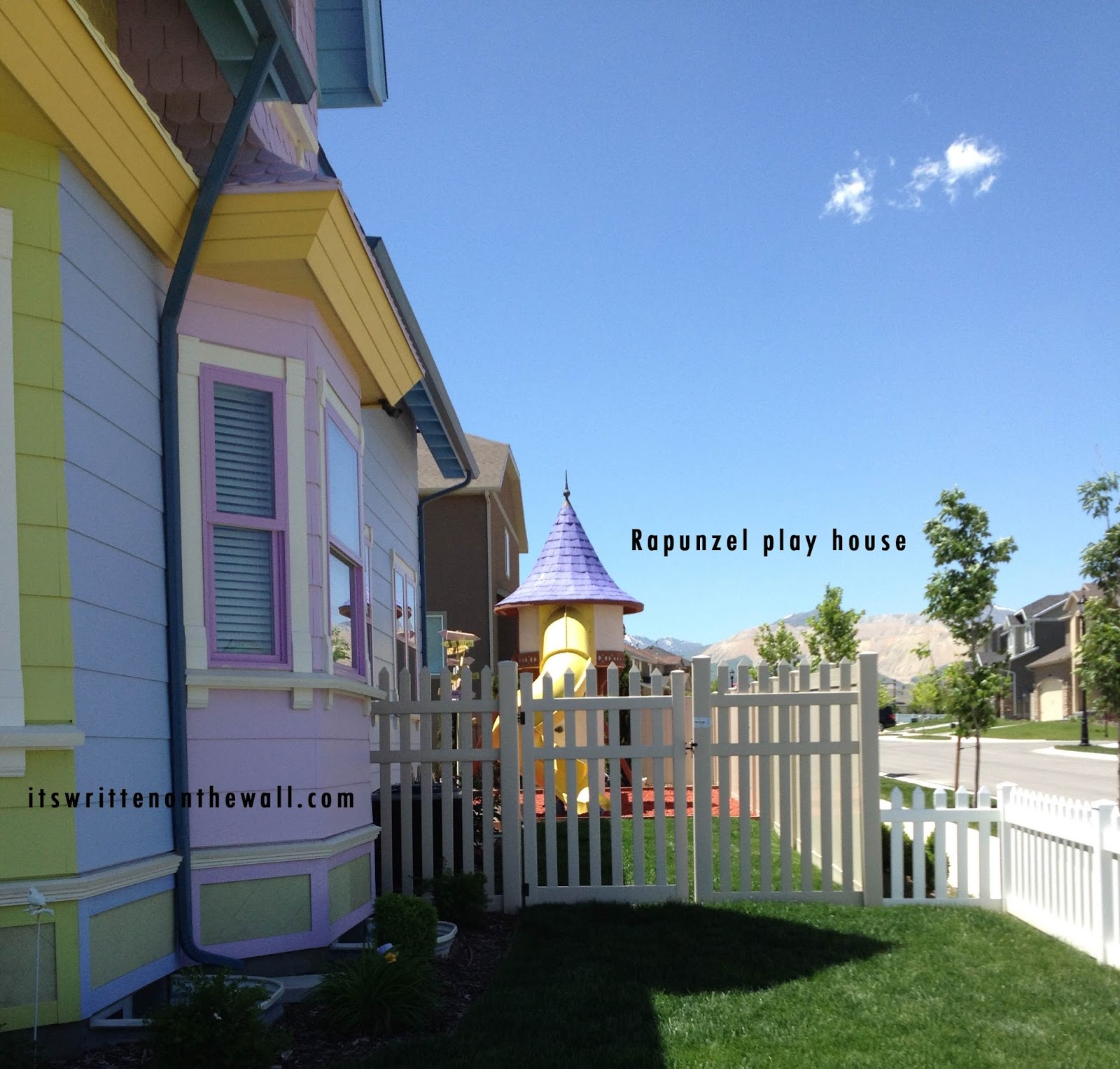 It's Written on the Wall: See the Disney UP House in Herriman Utah--Fun ...