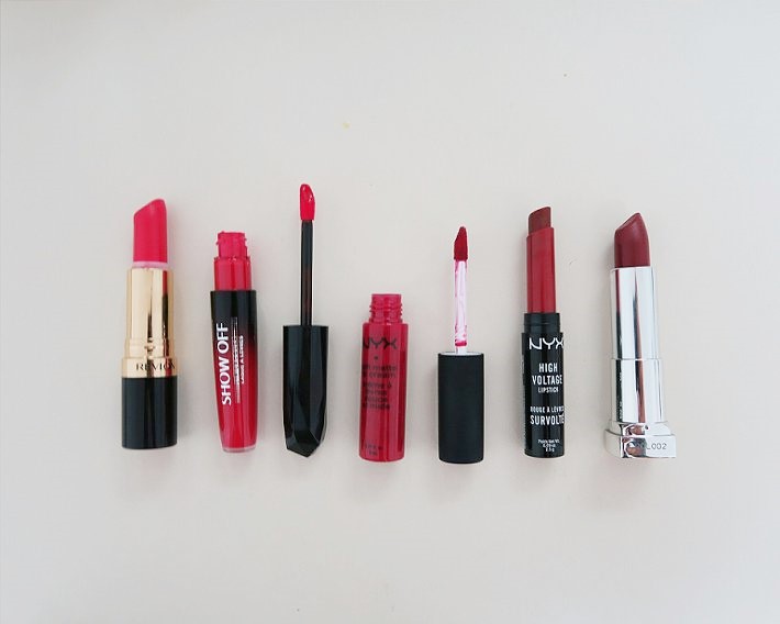 5 Bold Red Drugstore Lippies for the Holidays | kfclovesyou