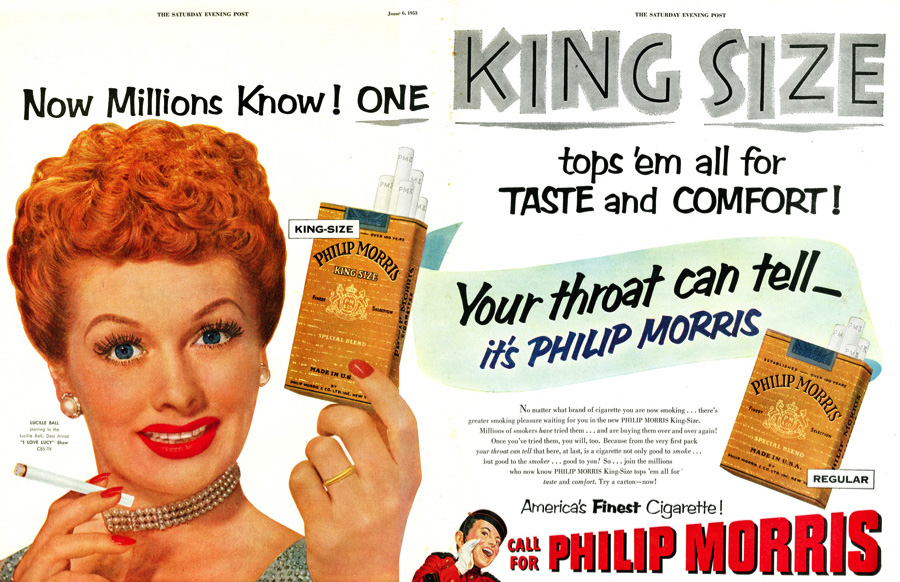 40 Vintage Tobacco Advertisements Featuring Female Movie Stars From the ...