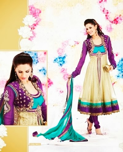 Signature5: Embroidered Front Open Double Shirts 2014 | Latest Open ...