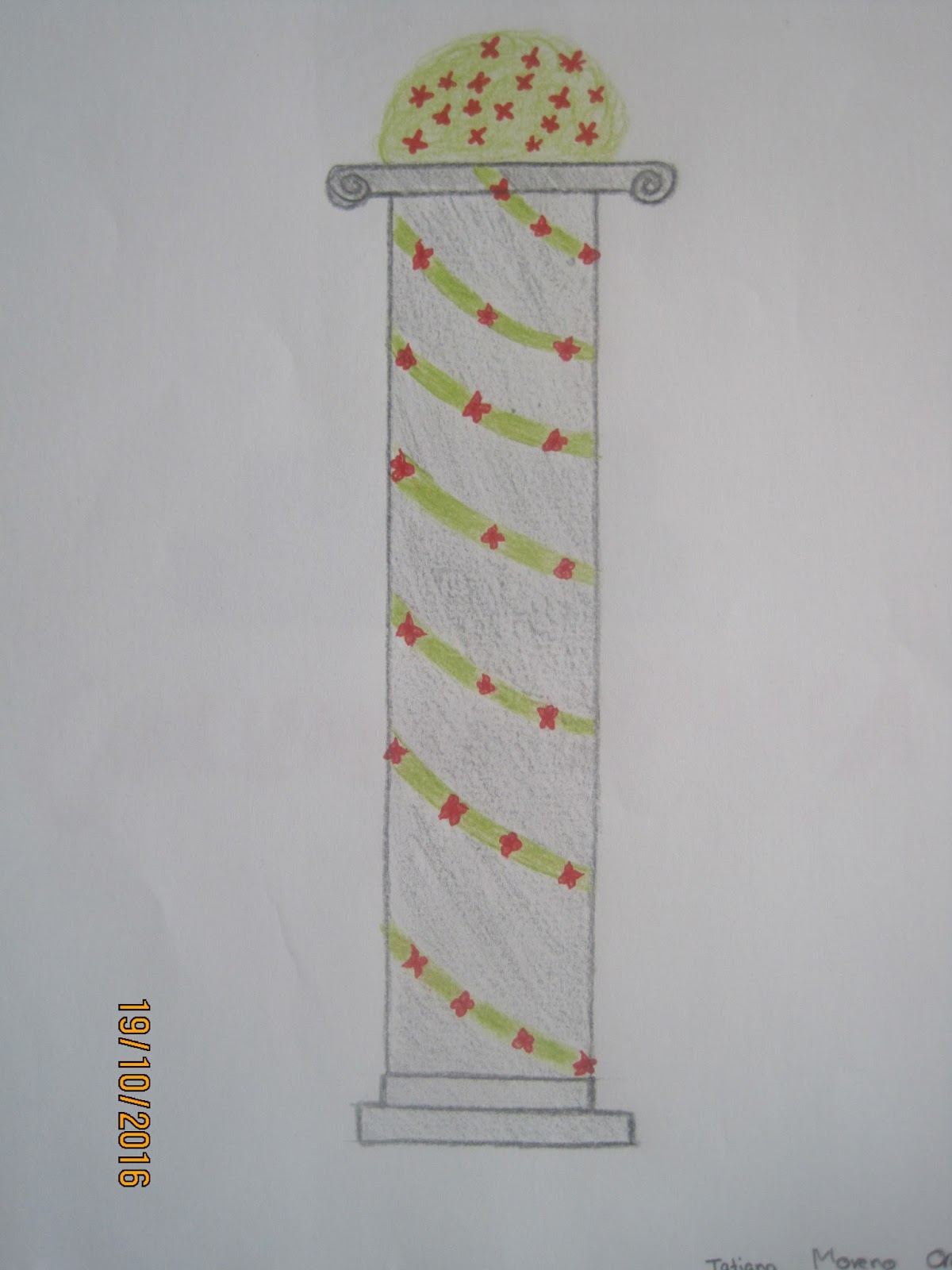 El mundo clásico y moderno en Aragón: COLUMNAS GRIEGAS