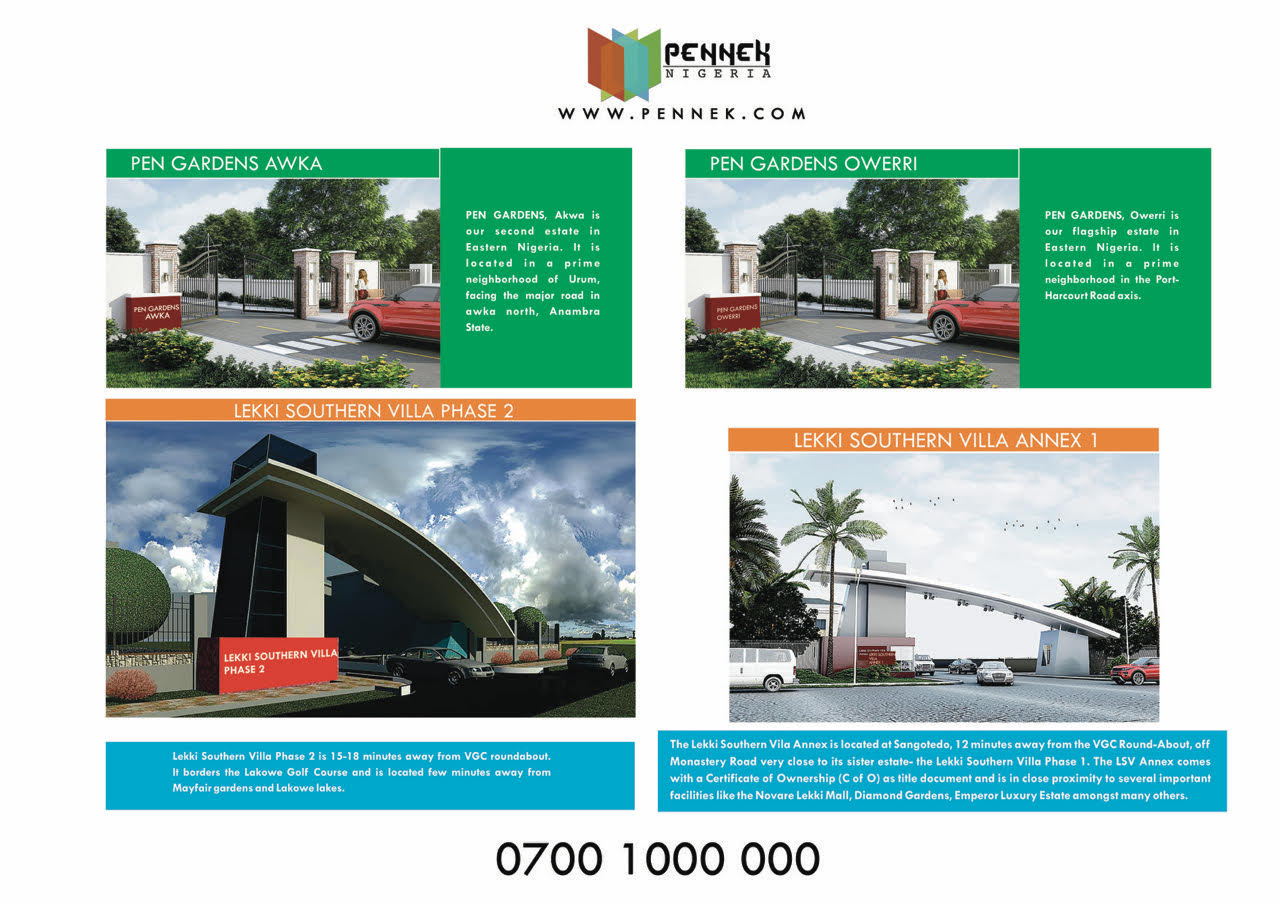 Own a property here with 500k deposit (Lagos, Owerri or Awka)