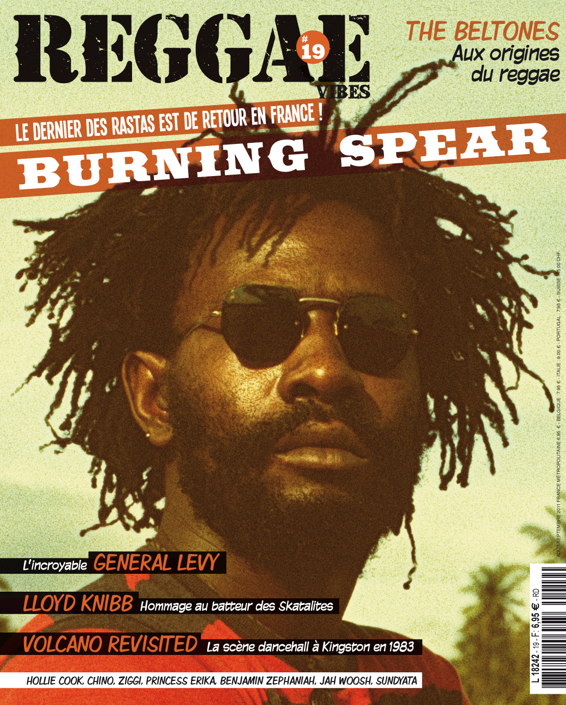reggae Vibes: REGGAE VIBES N°19 EN KIOSQUE