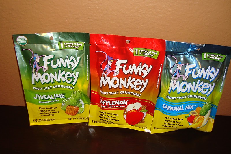Trying To Go Green: Funky Monkey Snack Review & Giveaway
