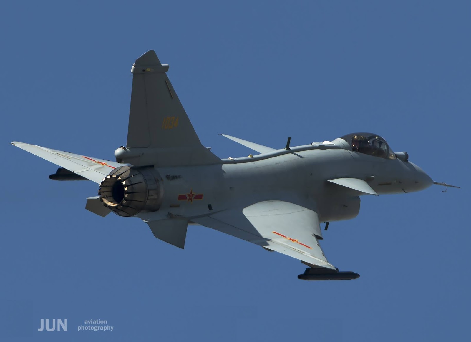 AAG_th บันทึกประจำวัน: ภาพยืนยันเครื่องบินขับไล่ J-10B จีนติดตั้ง ...