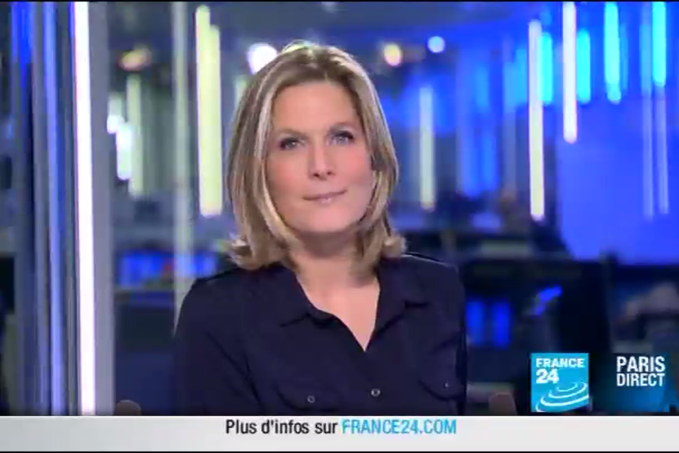 vuesalatele: 2012 01 25 @22H00 - SONIA PATRICELLI, FRANCE 24, PARIS DIRECT