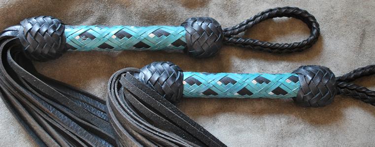 A slave to Master: Floggers!