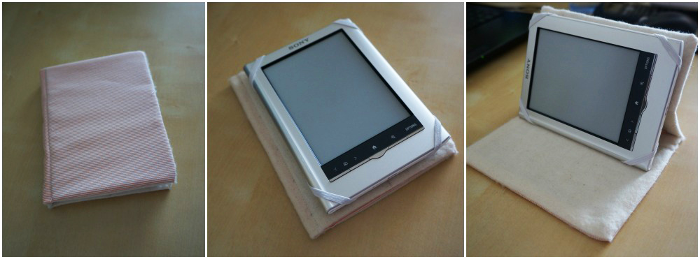 DIY Tablet/eReader Case - A Splash of Tan