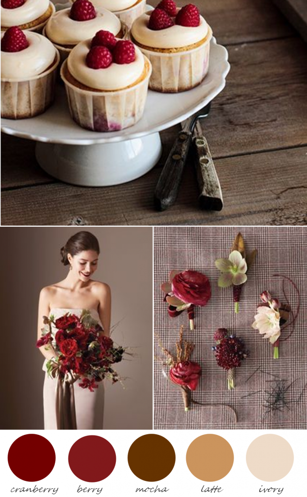 Color Me Inspired | Shades of Cranberry, Latte + Ivory | The Perfect ...