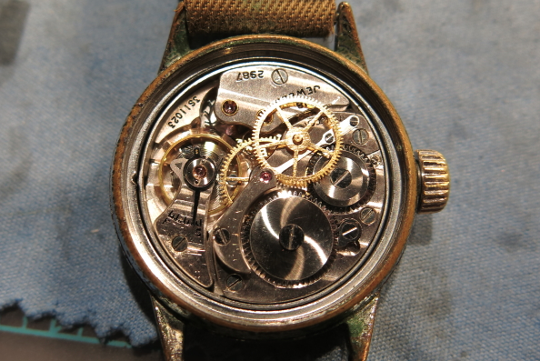 Vintage Hamilton Watch Restoration: WWII 2987 Naval Aviators Watch