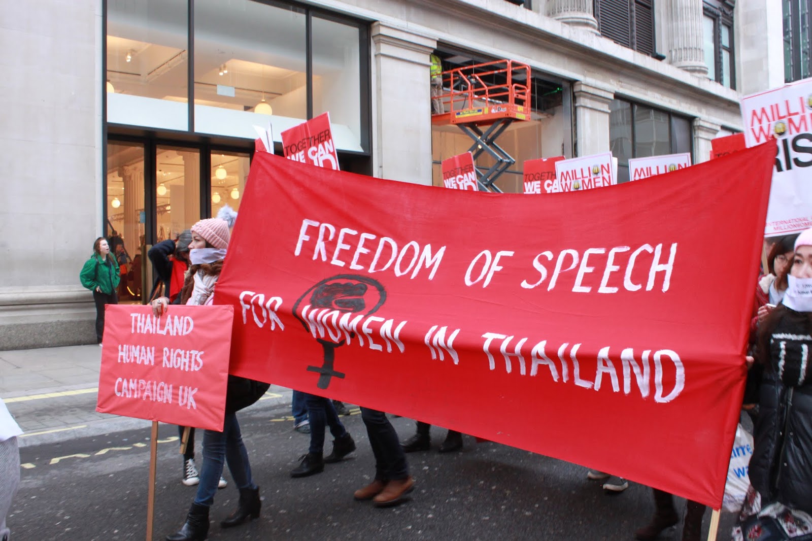 Freedom of speech to be protected - Thailand Human Rights Campaign UK