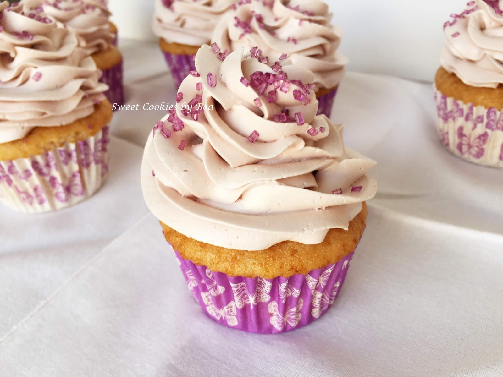 Sweet Cookies by Bea: Cupcakes de violeta