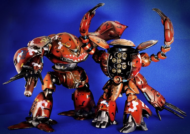 HG 1/144 Hygogg and Kapool - Painted Build - Gundam Kits Collection ...