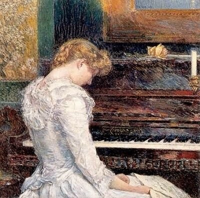 IMAGINA Y CREA: The Music Lesson, paintings