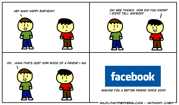 PictoVista: 20 Funny Cartoons About Facebook