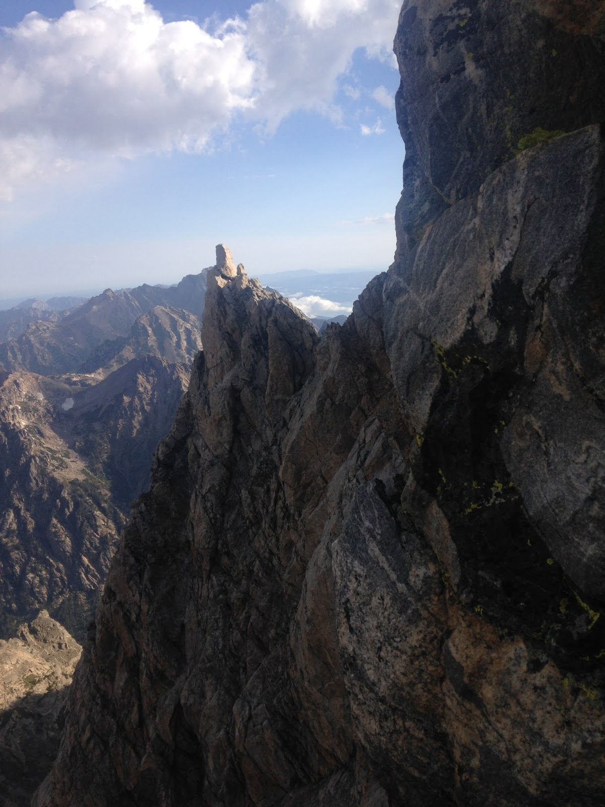 Grand Teton Peaks: The Enclosure, Southwest Ridge