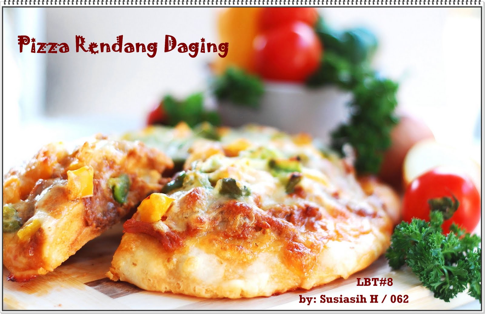 Dapur KreasiKu: Pizza Rendang Daging