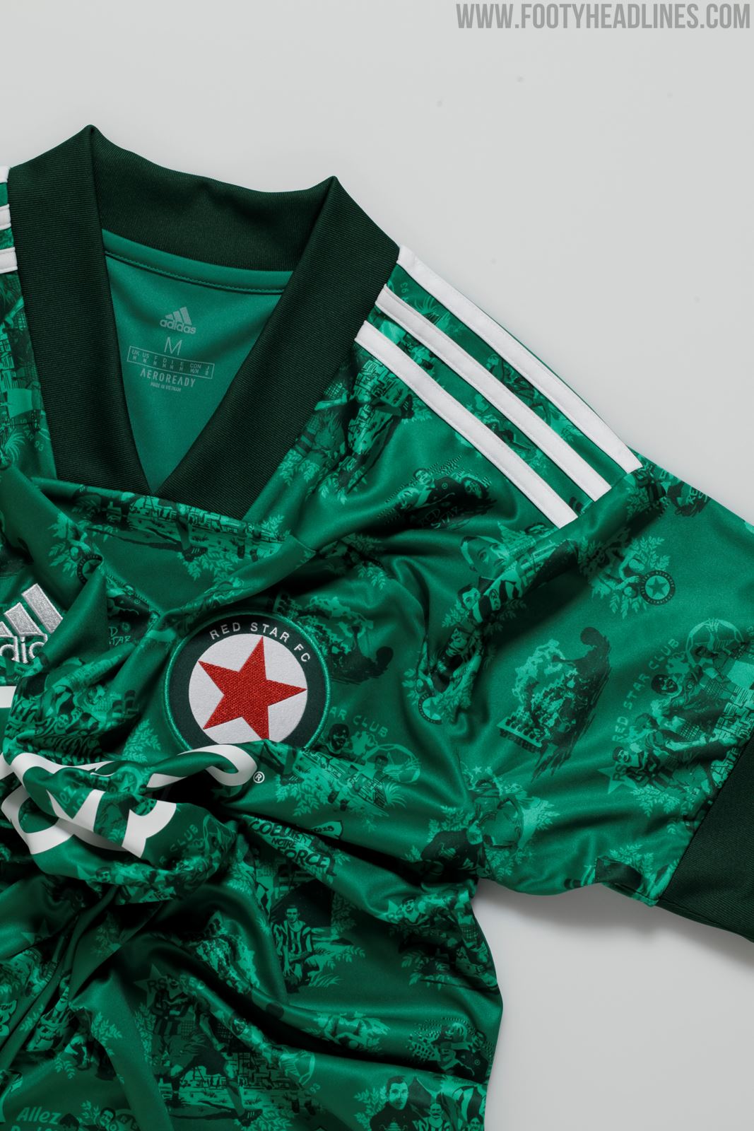 100% Unique: Adidas Red Star Paris 20-21 Home & Away Kits Released ...