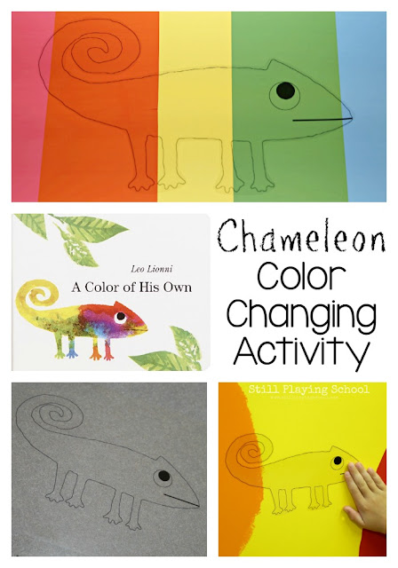 Chameleon Color Changing Activity for A Color of His Own | Still ...