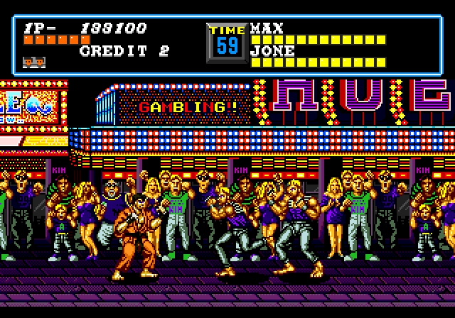 VGJUNK: STREET SMART (GENESIS / MEGADRIVE)
