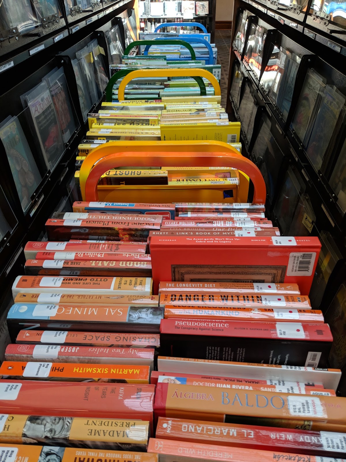 W. 11th & Bluff: Announcing a New Shelving System at Carnegie-Stout ...