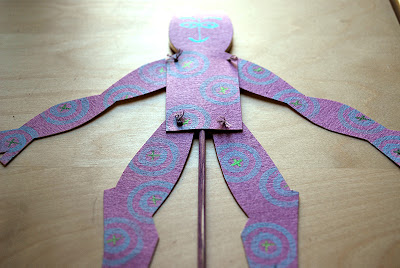 Chary Sprouts: Mixed Media Paper Puppets