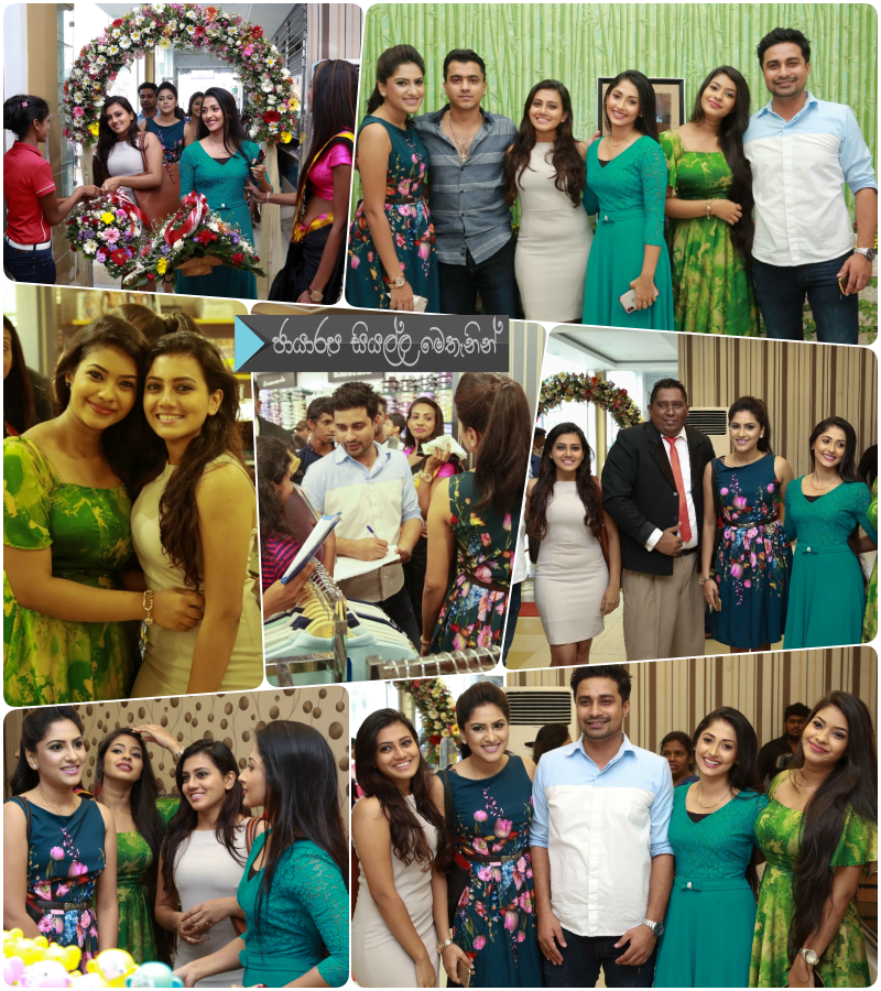 Deweni Inima Team in Shop Opening