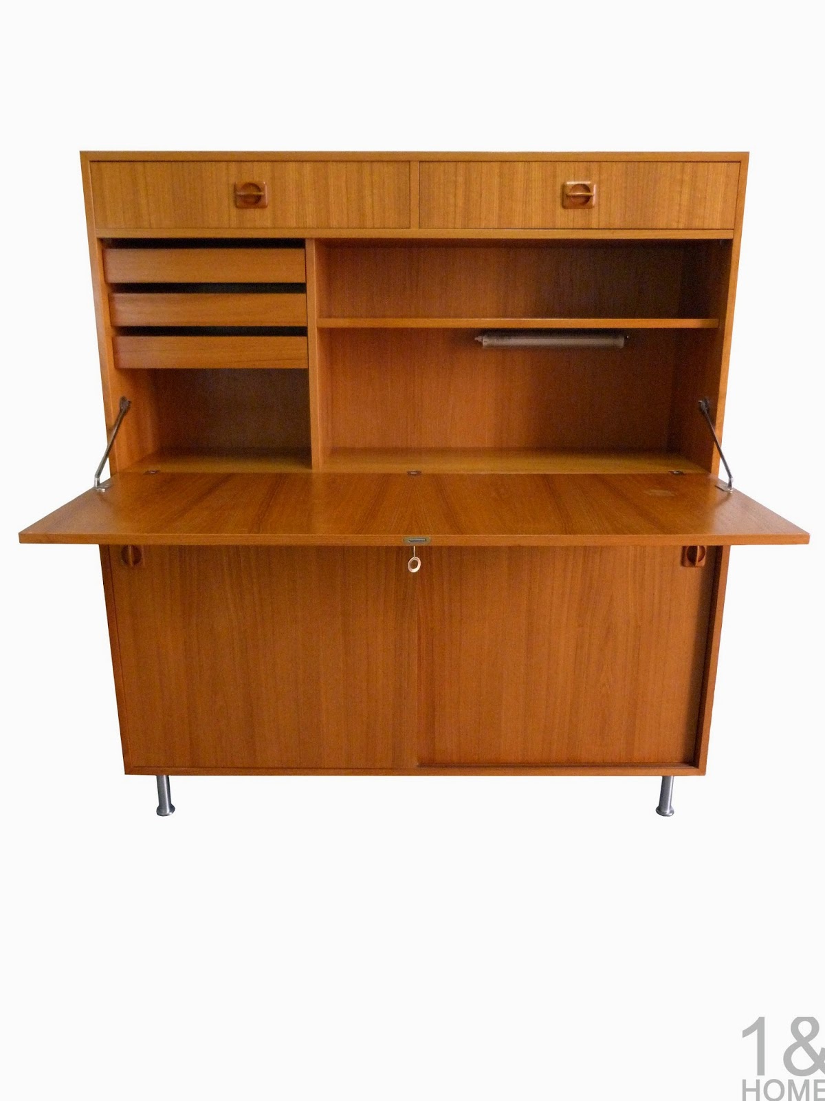 9 Luxury Drop Front Secretary Desk