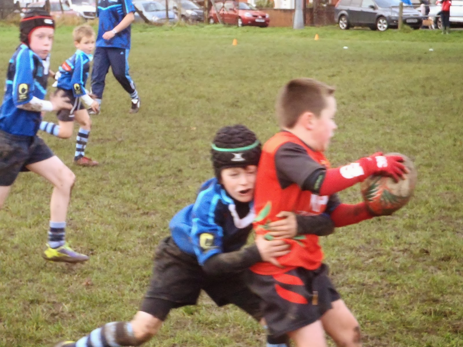 Mumbles Dragons Under 11's Rugby Team: Glynneath V Dragons (Away) 08/12/13