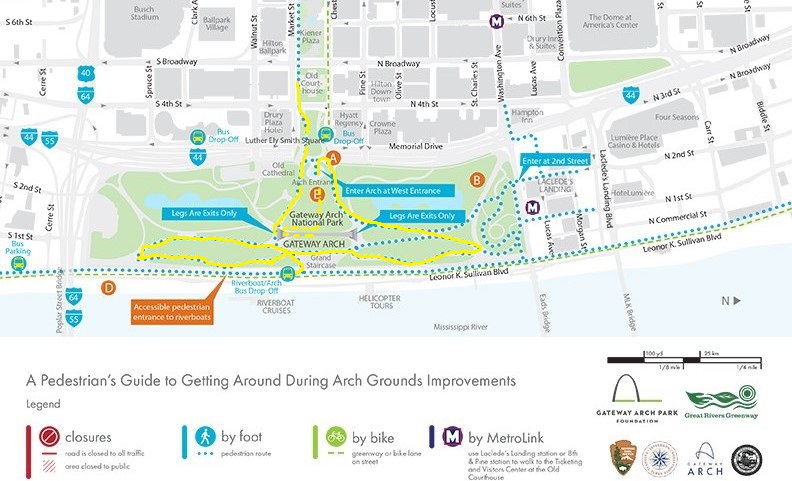 Day Hiking Trails: Urban trail explores iconic Gateway Arch