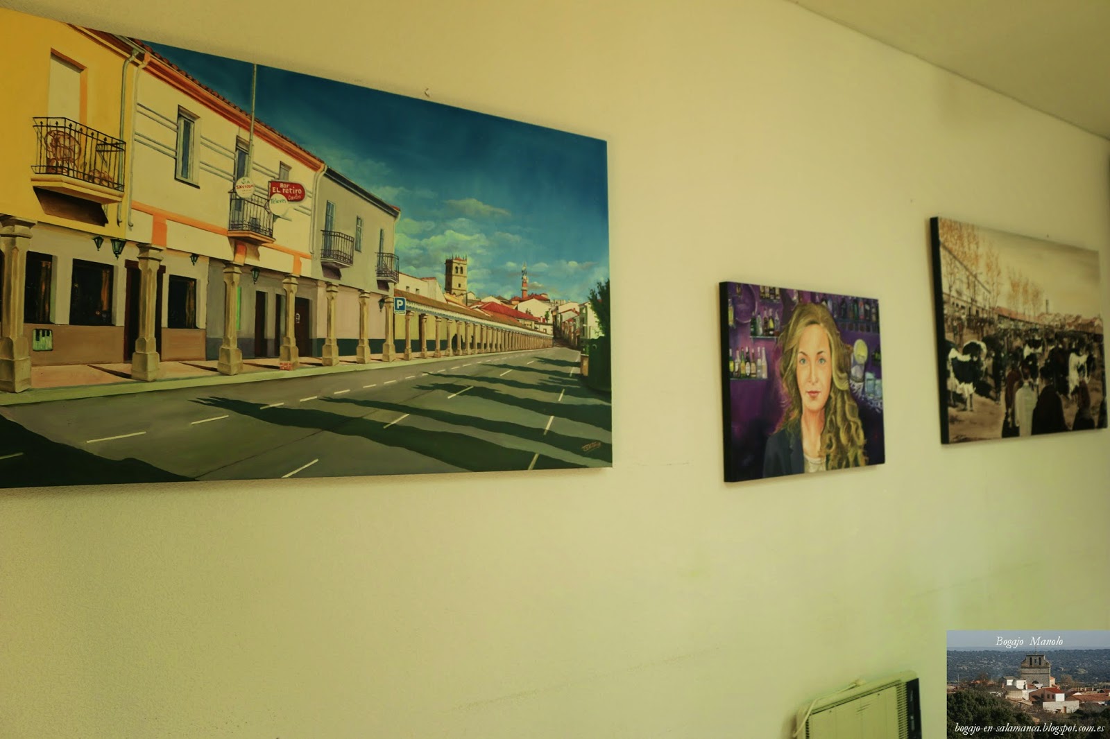 BOGAJO Salamanca: Exposición de pinturas de Tomás Bernal Villoria en el ...