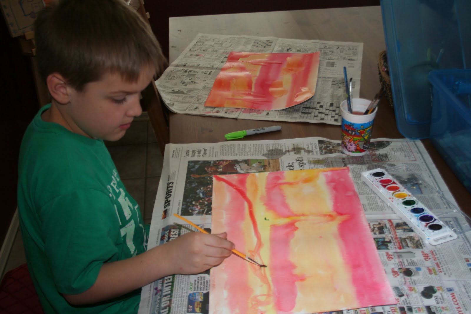 Unseasonably Warm: Summer Art Lessons - Getting Started!