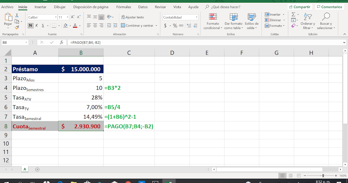 Finanzas, excel, vba, sql y algo más...: Finanzas: Préstamo Ampliación ...