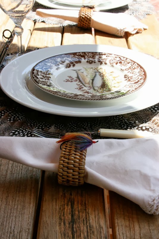 vignette design: Flashback Friday - Fishing Themed Tablescapes