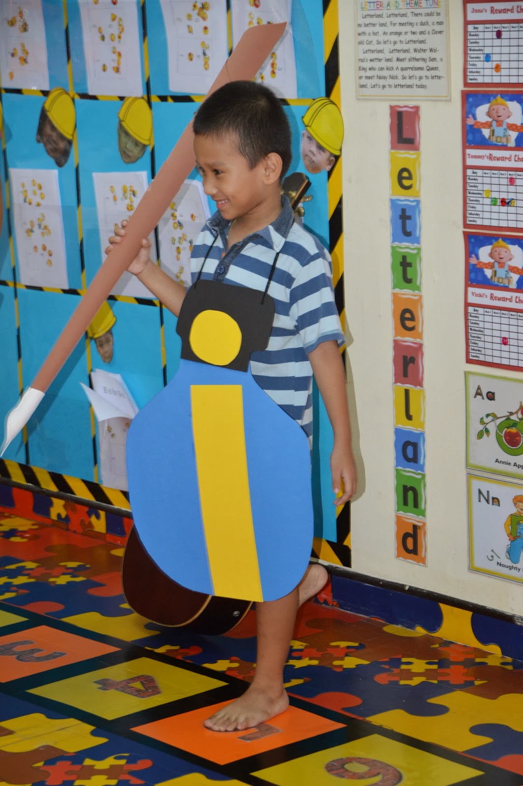 Kinder Talk: Making Letterland Real