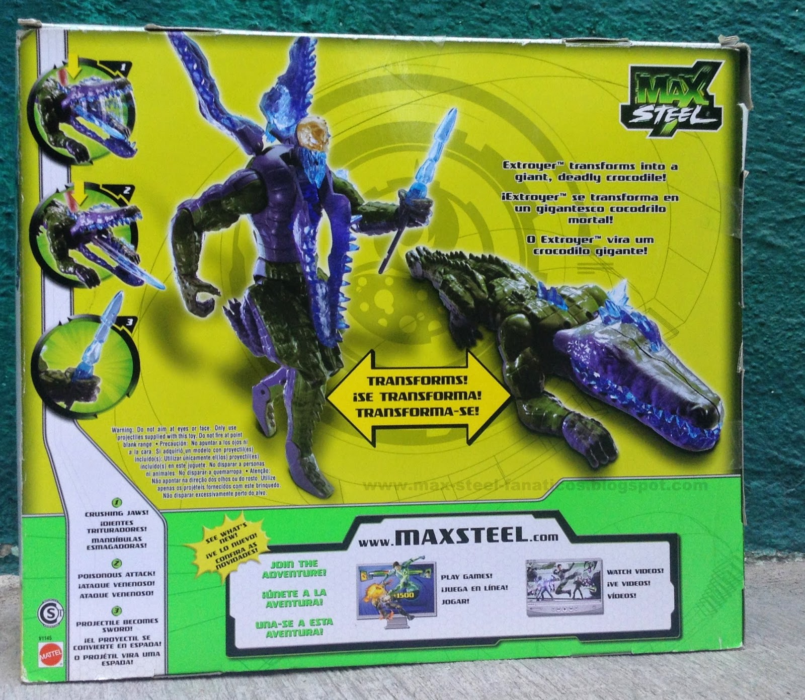 Max Steel Fanáticos: Max Steel Reviews: Parte 4