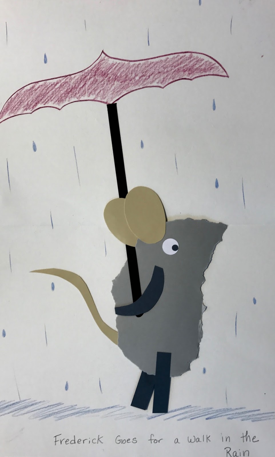 Kathy's Art Project Ideas: "Frederick" by Leo Lionni Art Lesson