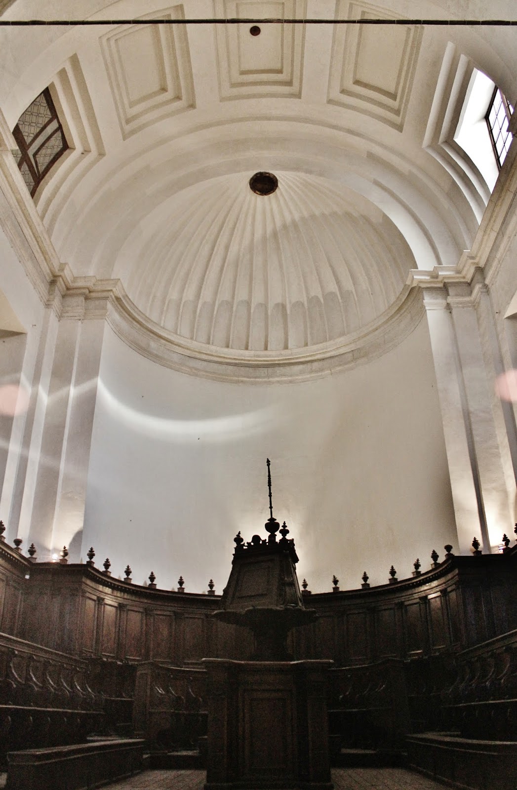The choir of Santa Maria del Popolo.
