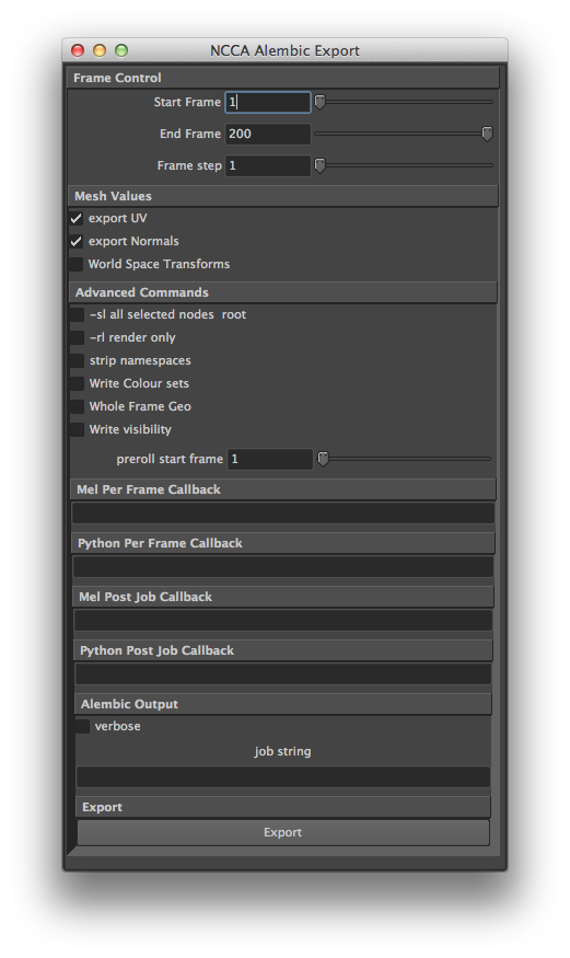 Jon's Teapot: Maya Alembic Export