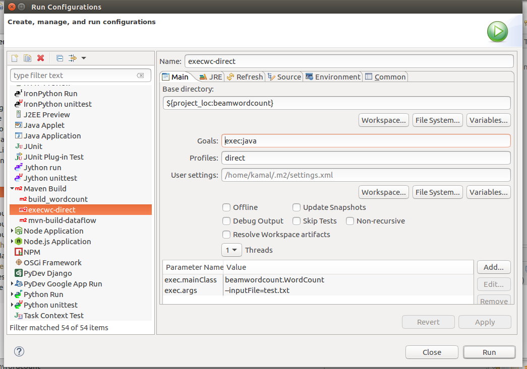 Kamal's Blog: Apache Beam & DataFlow on Eclipse with Maven - Java