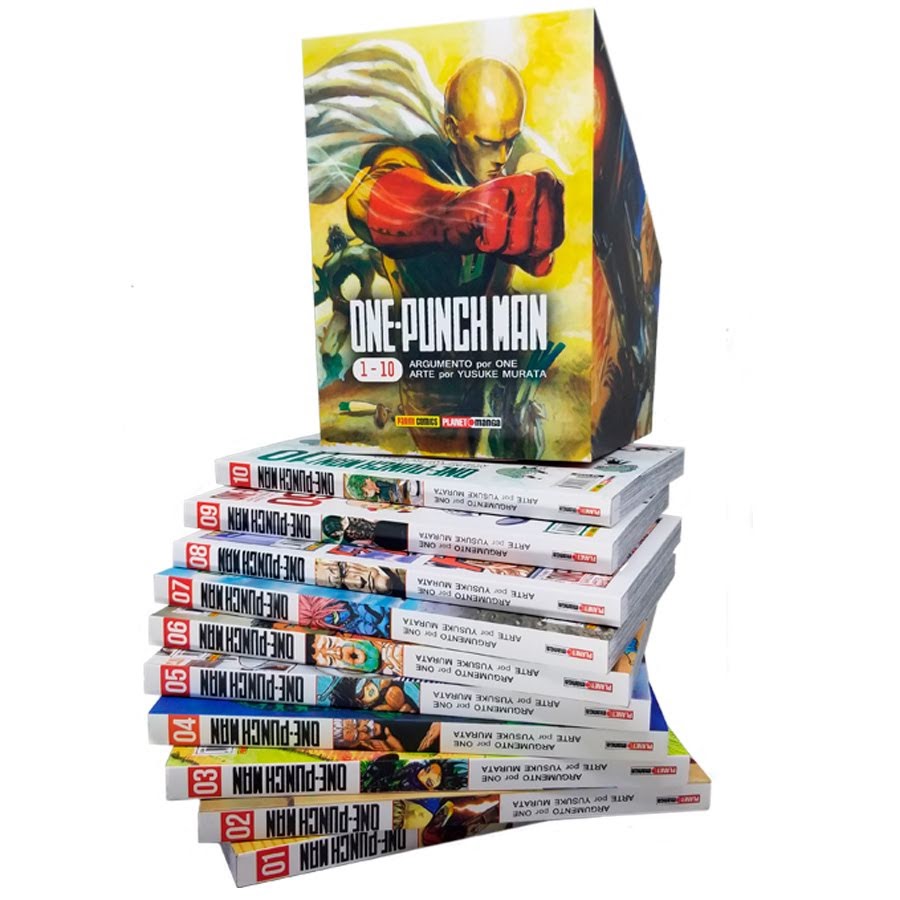 Panini lança box de One-Punch Man com as dez primeiras edições - supervault