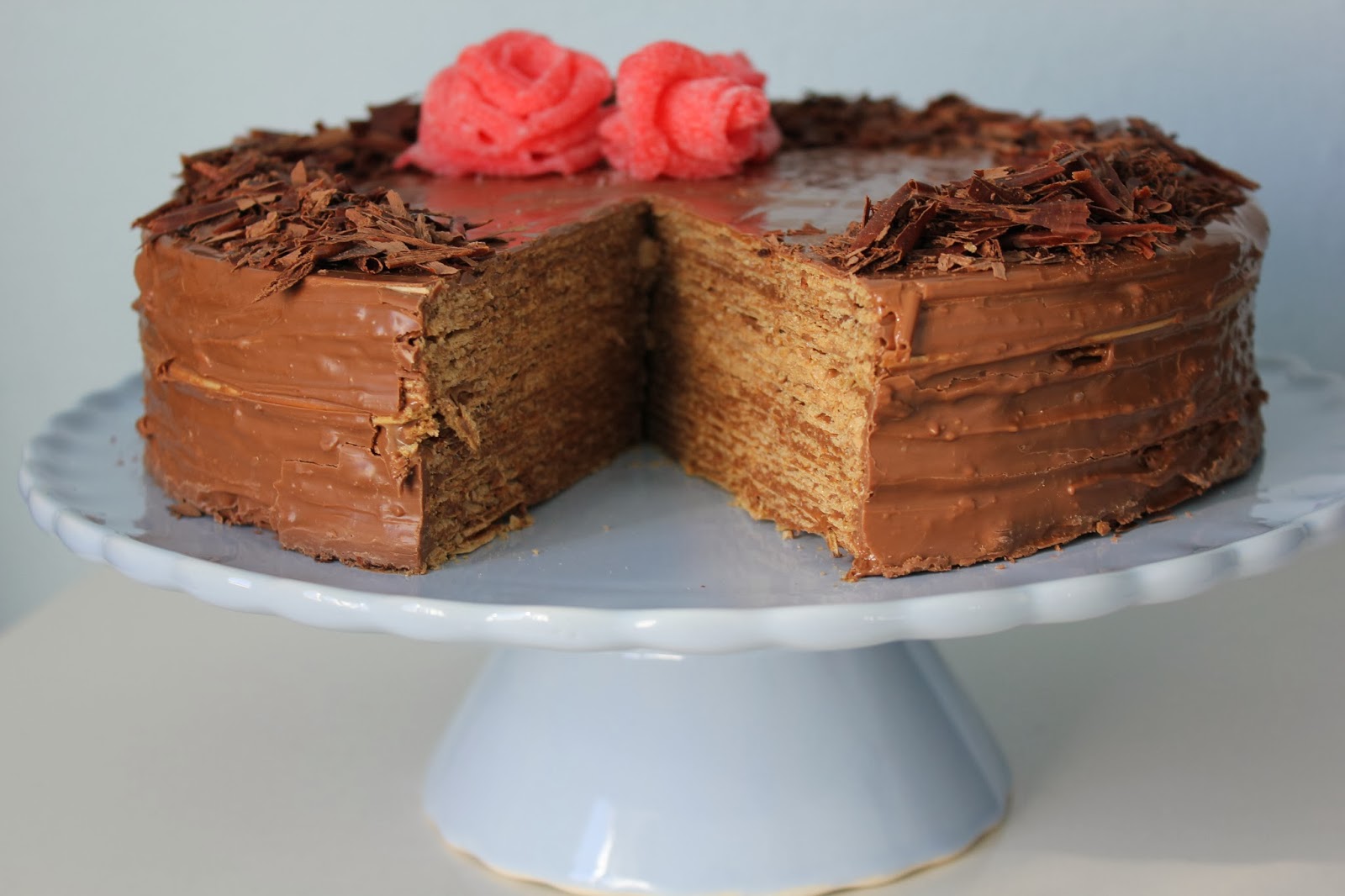 Domingos en la cocina: TARTA DE OBLEAS Y CHOCOLATE. Sin horno
