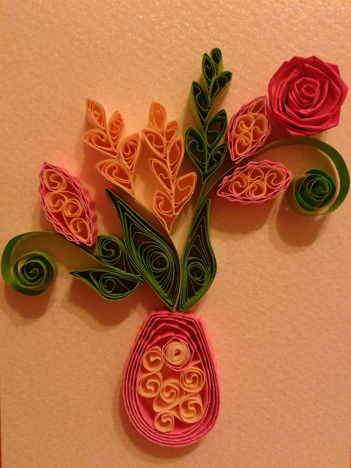 Inspired by Angels : Quilling-paper curls