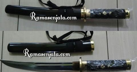 Pedang Tanto Bola api hitam