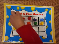 Becca's Kindergarten Creations: Teen Numbers - Ten Frames