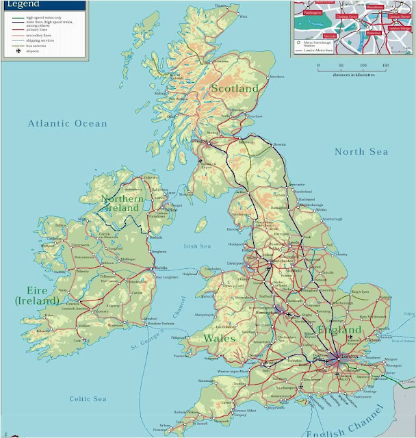 Descarga todos los mapas de Inglaterra, Reino Unido y Gran Bretaña ...