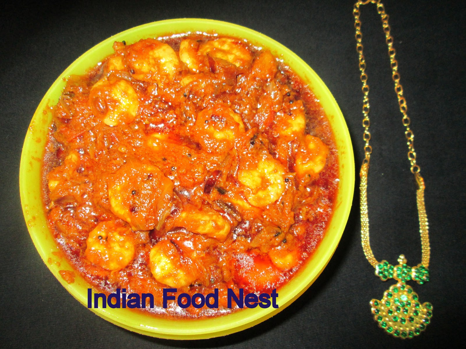 Indian Food Nest: Spicy Indian Prawn Fry Recipe